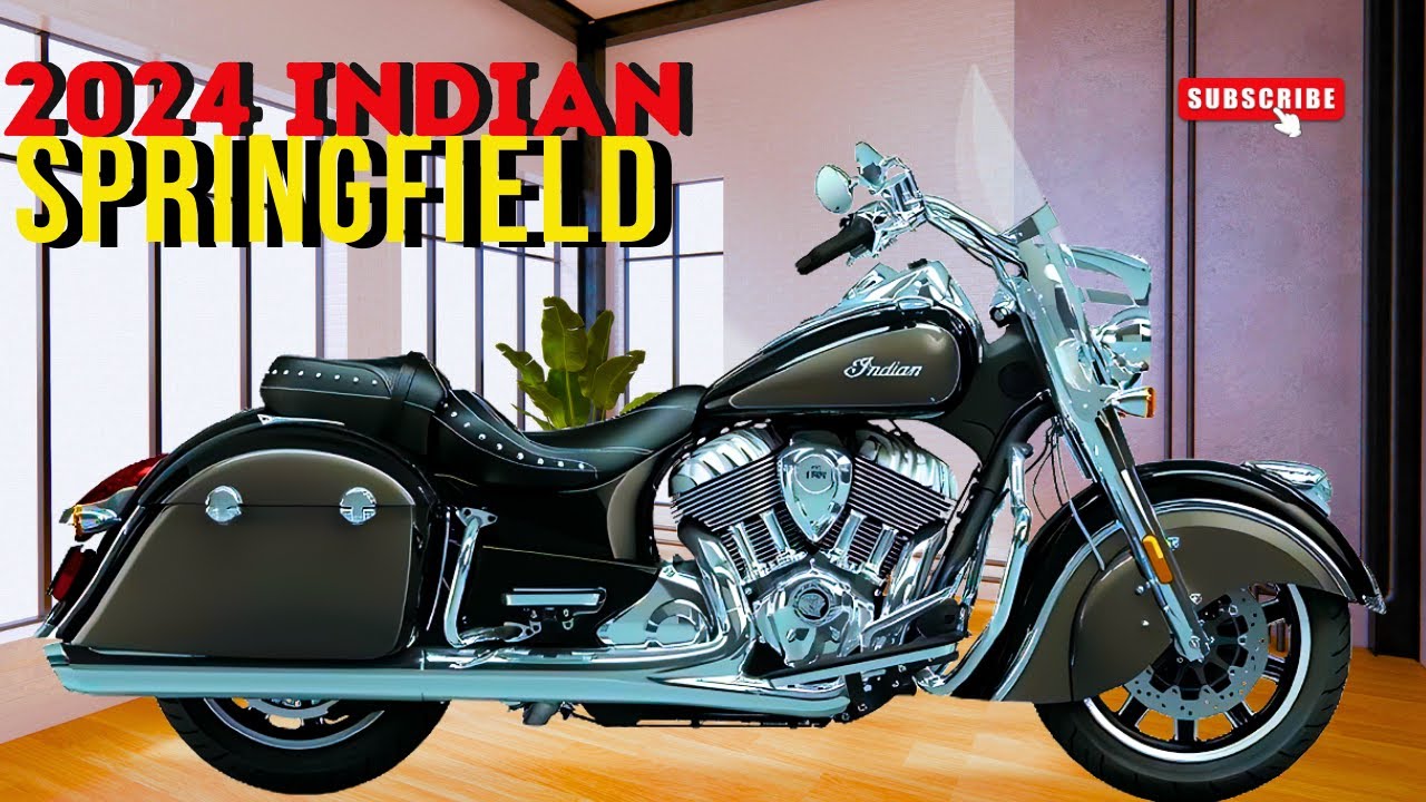 2024 Indian Springfield Powered by 1890cc Machine is a Powerful V-Twin ...