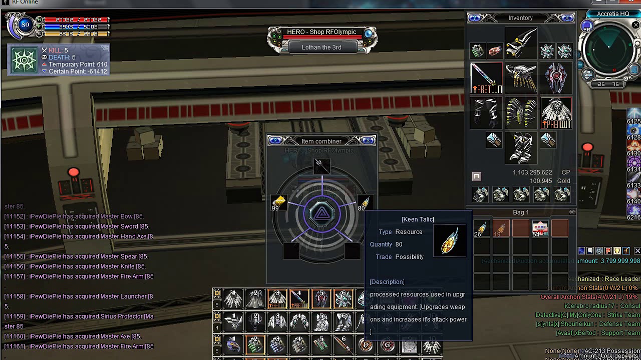 RF OLYMPIC UPGRADING +7 LEVEL 85 MASTER SPEAR - YouTube