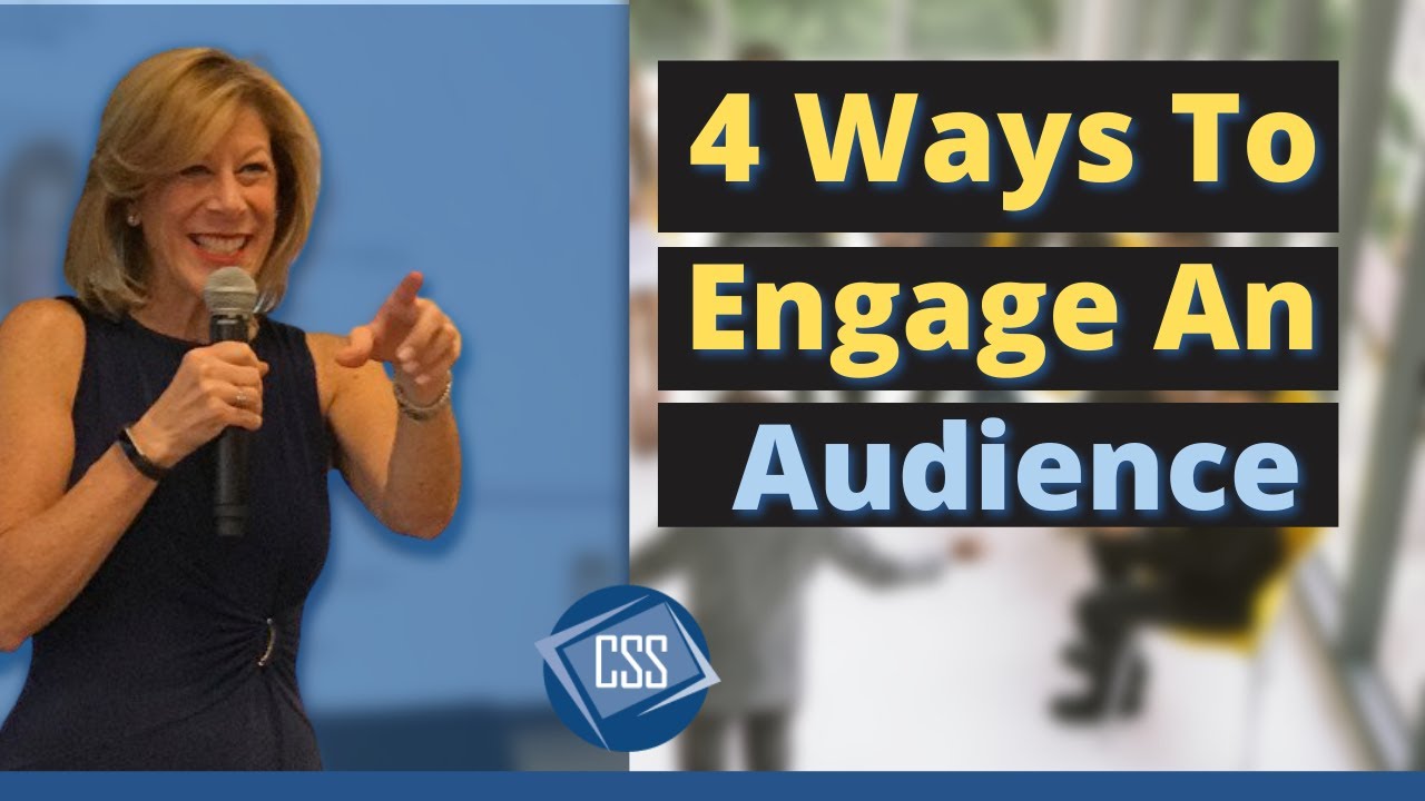4 Ways to Engage With Your Audience in a Presentation | Week #1 - YouTube