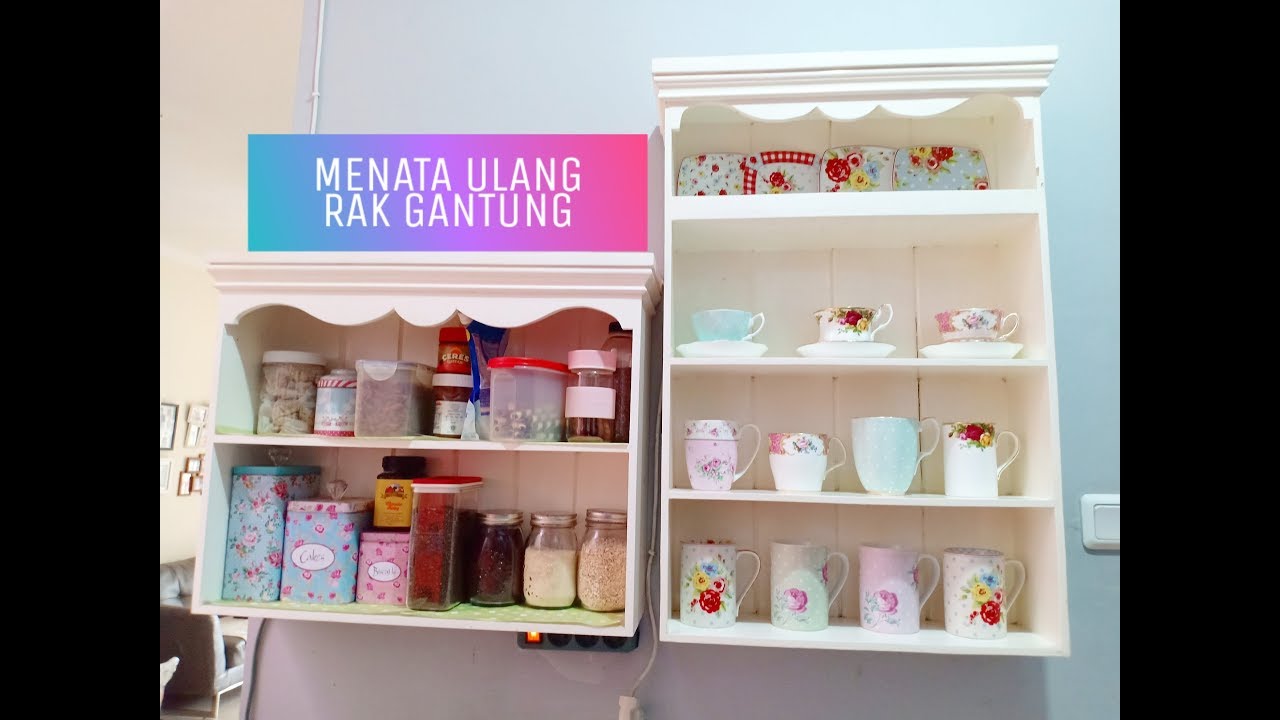 Rak Gantung di Dapur - Menata Dapur - YouTube