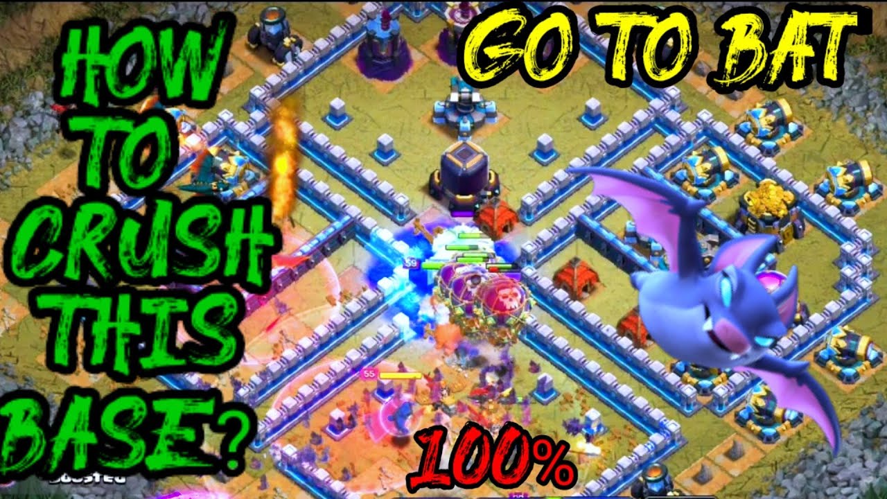 Master the Go-To Bat Strategy: 100% 3-Star Guide for Clash of Clans ...
