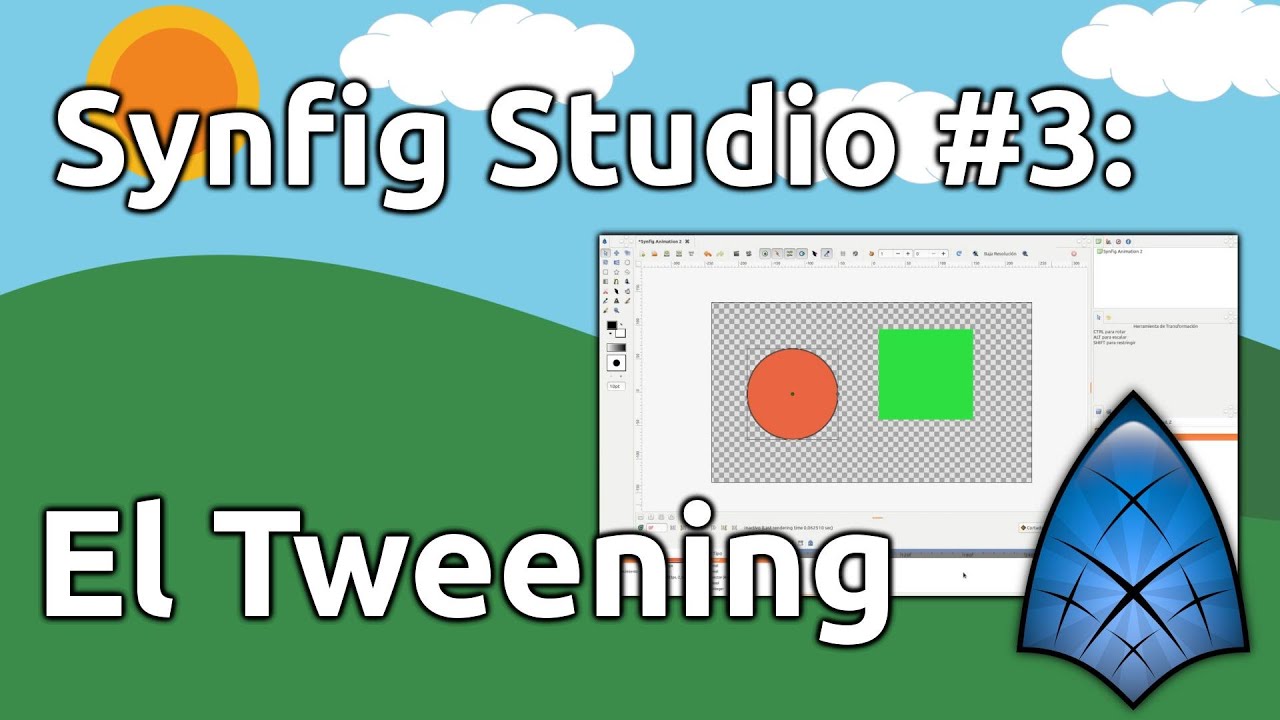 Synfig Studio #3: El tweening - YouTube