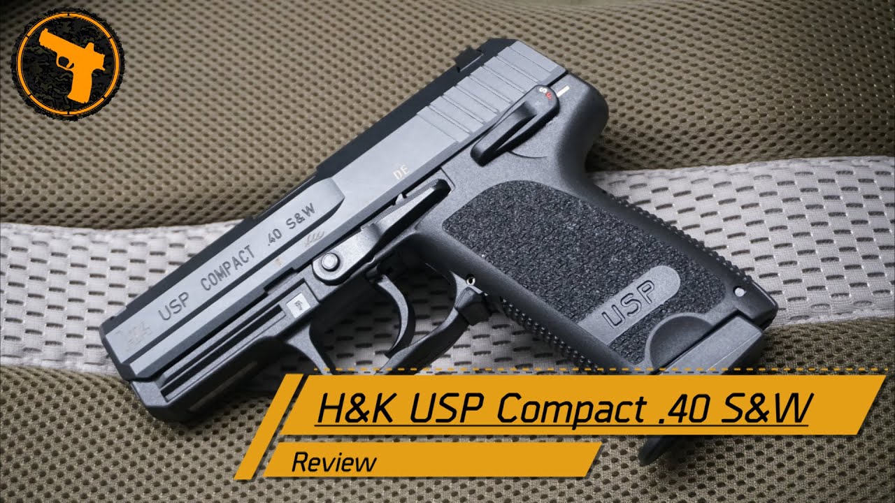 Heckler & Koch USP Compact LEM .40 S&W Review - YouTube