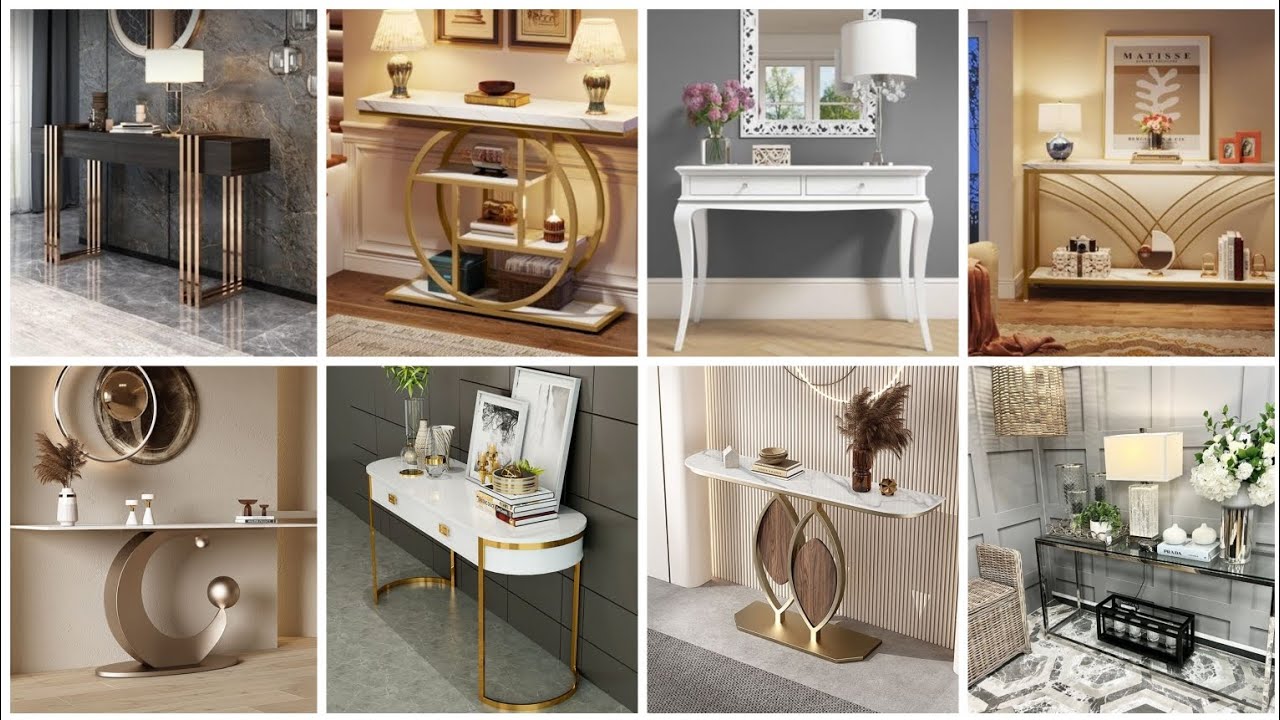 Choosing The Perfect Console Table For Your Home | Side Marble Console ...