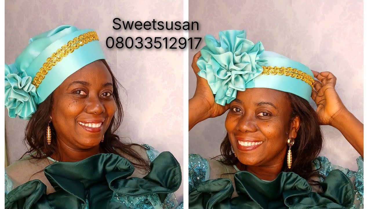 How to make this beautiful Zarah cap with ruffle rose.#diy #Zarah # ...