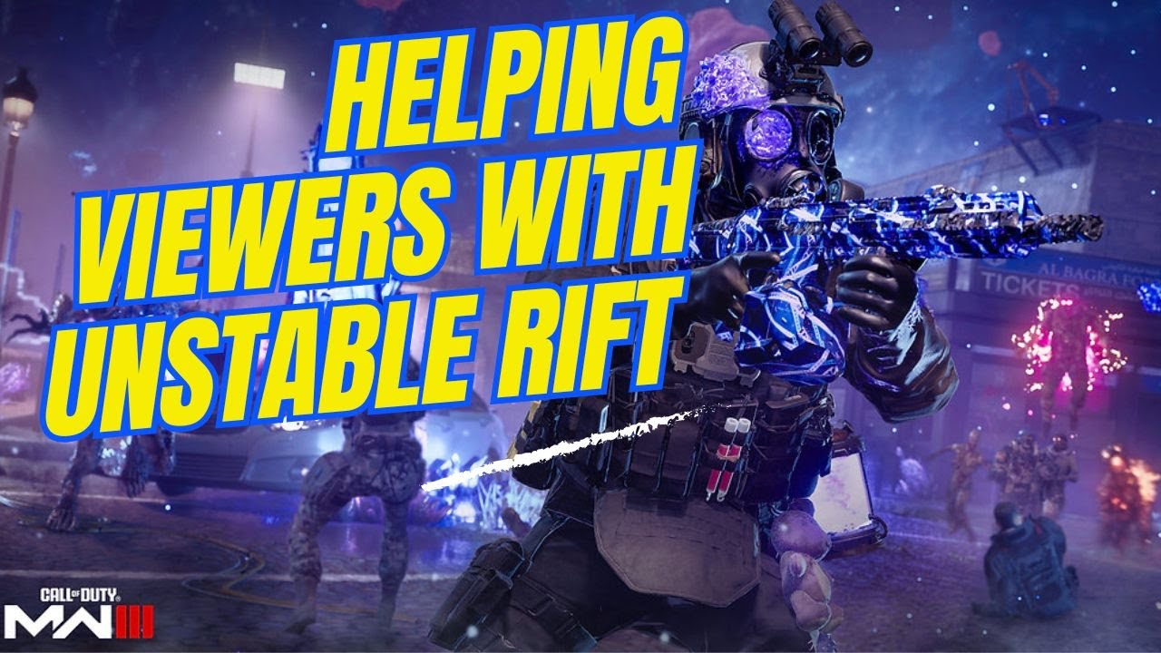 MW3-ZOMBIES HELPING VIEWERS WITH UNSTABLE RIFT! LIVE NOW! - YouTube