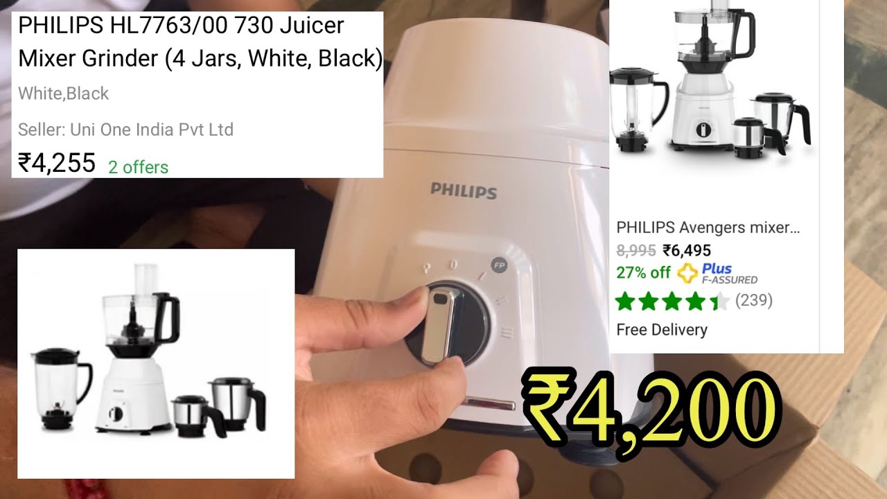 | PHILIPS HL7763/00 730 Juicer Mixer Grinder | Sale | ₹4000 mixer | 750 ...