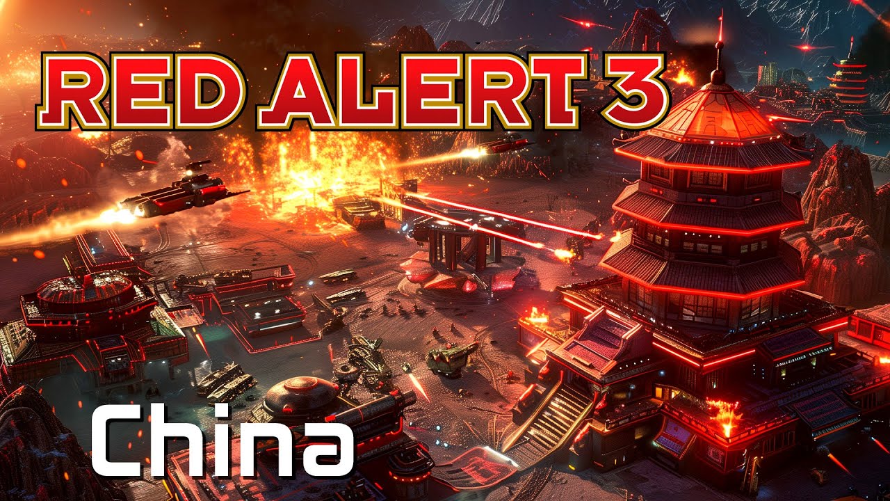 Asking AI to Create Red Alert 3 Bases for Different Countries [Remake ...