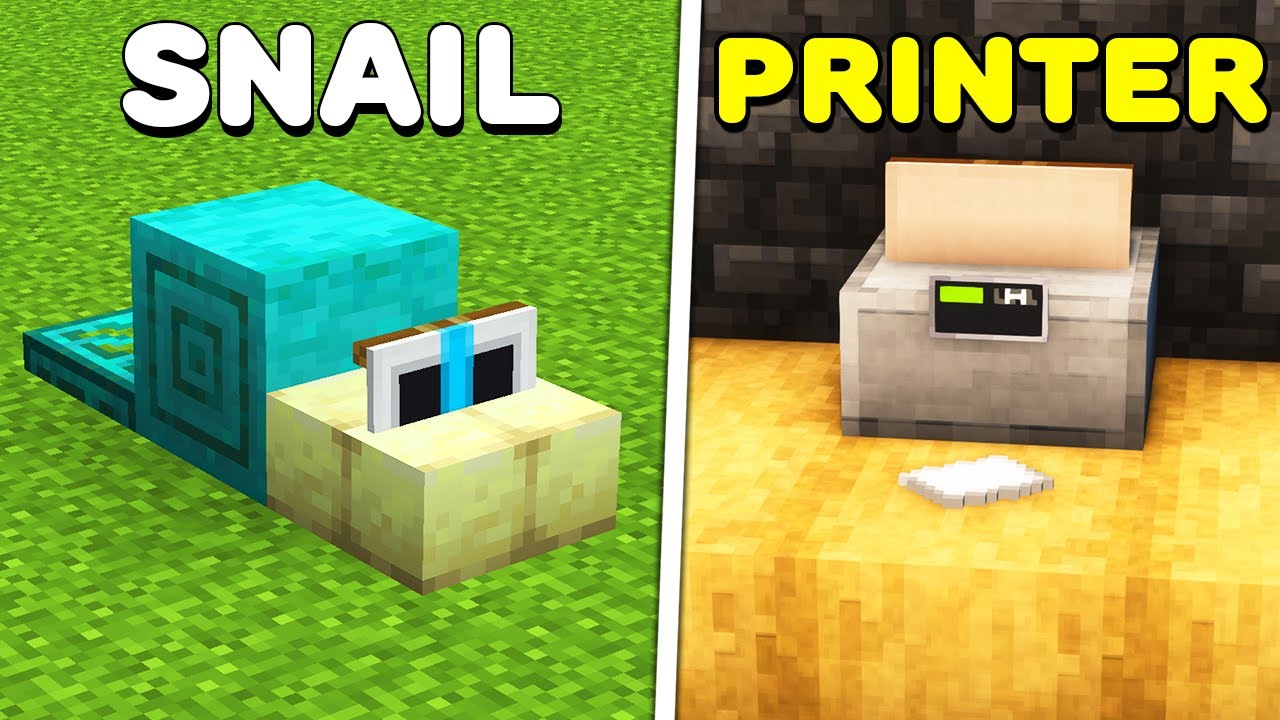 10 GENIUS Minecraft Build Hacks YOU Didn't Know! - YouTube