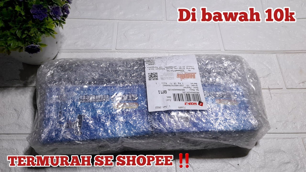 HARGA DI BAWAH 10K UDAH BISA UNBOXING SHOPEE HAUL STAND HOLDER TERBAIK ...