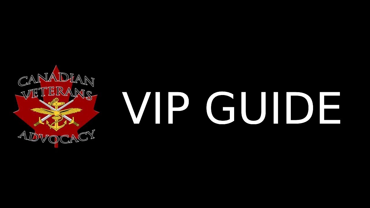 VIP Audio Guide for Canadian Veterans 2024 - YouTube