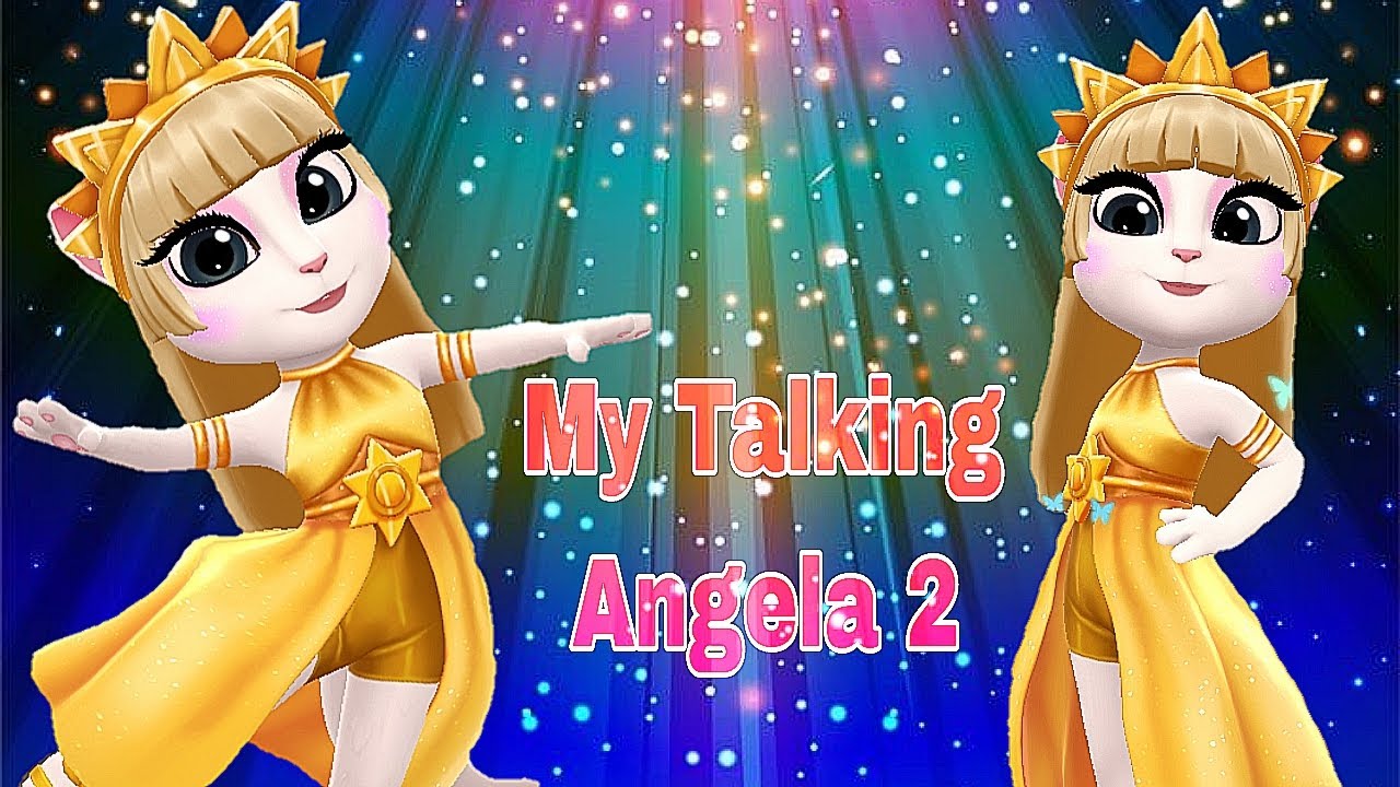 Golden Angela Collection 💫 My Talking Angela 2 - New Year Update ...