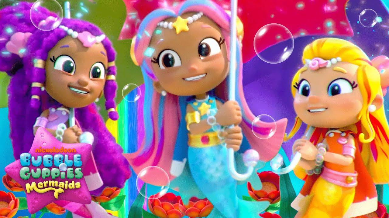 Bubble Guppies Super Mermaids Grow Flowers! FULL EPISODE | Bubble ...