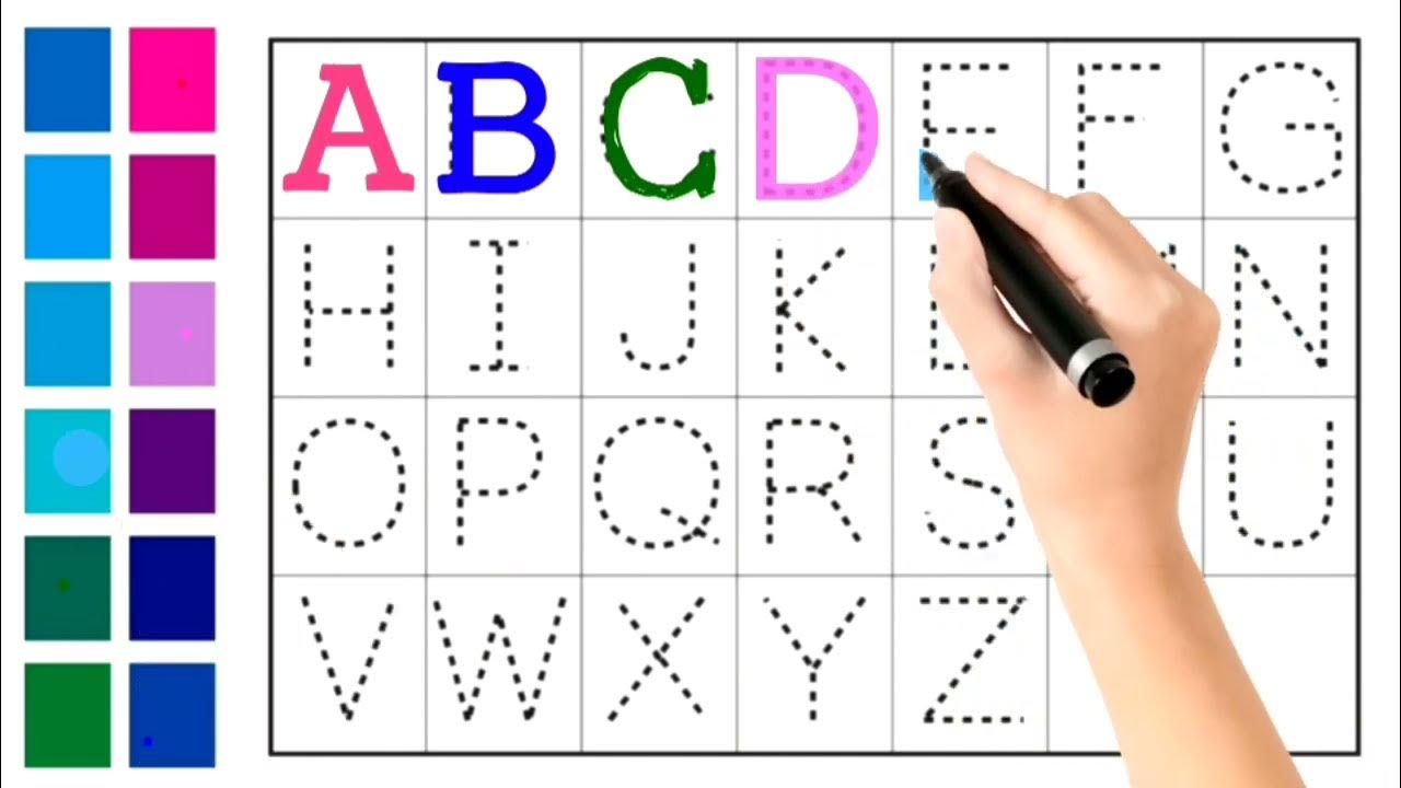 How to write abcd? | alphabets abc writing, abcd English Varnmala ...
