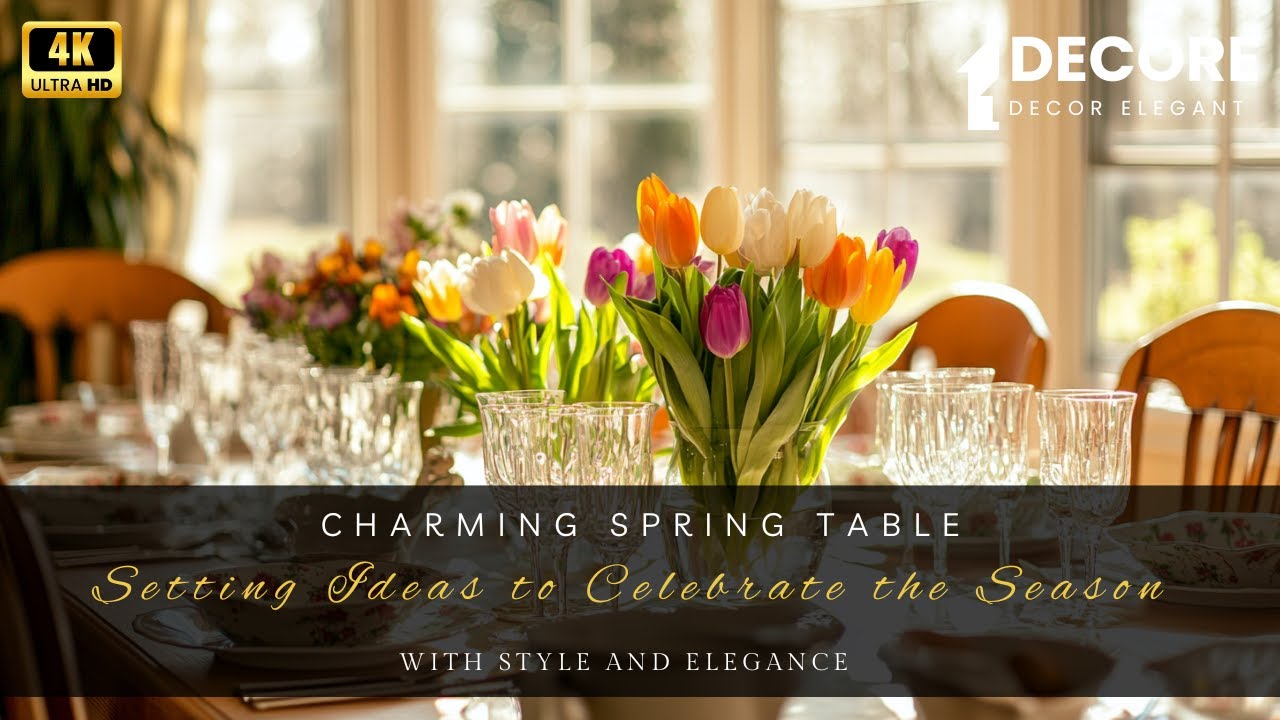 Charming Spring Table Setting Ideas to Celebrate the Season with Style ...