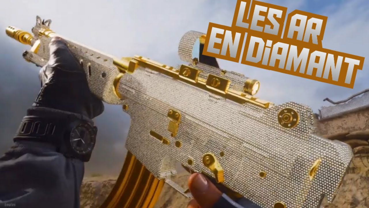 J'ai enfin débloquer les AR en diamants call of duty Bo6 - YouTube