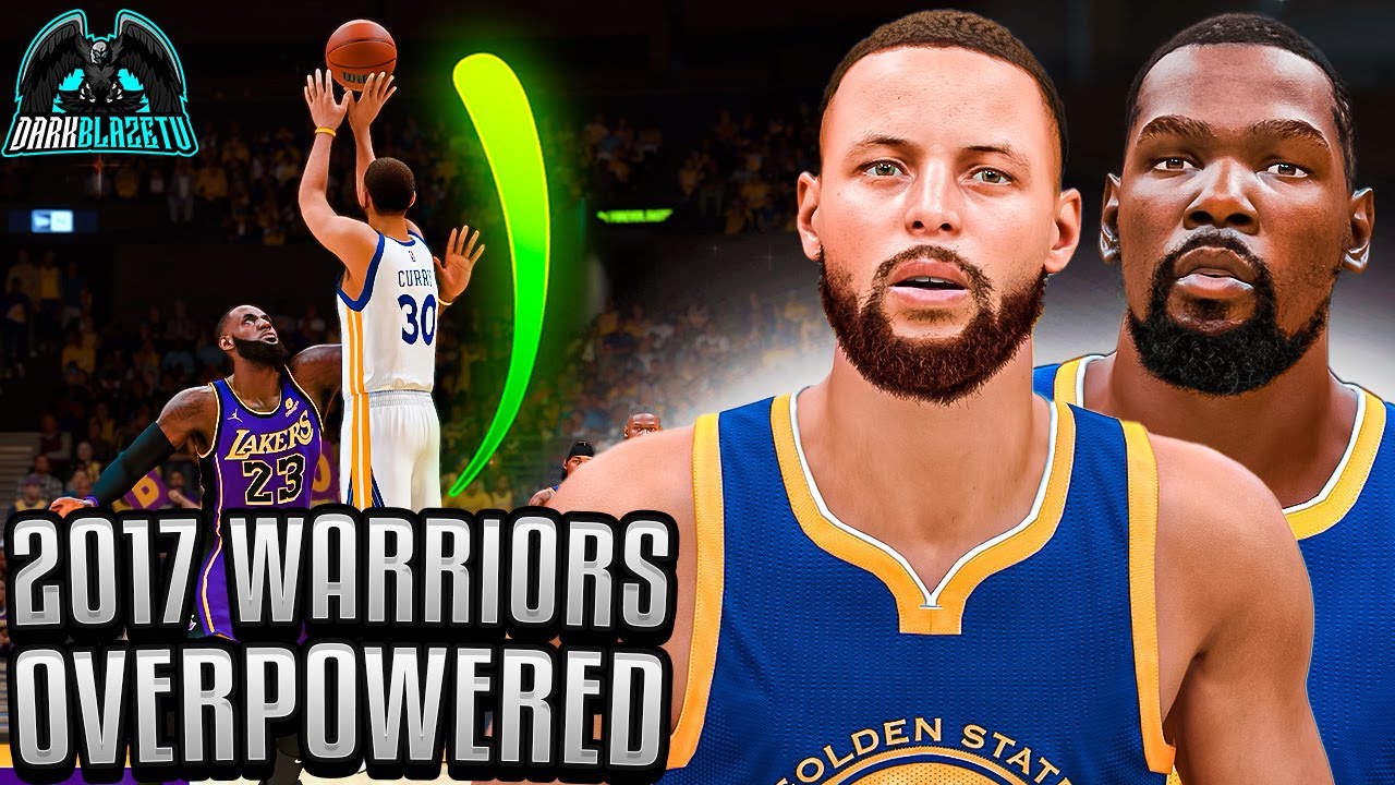 2017 Warriors are the Greatest Shooting Team Ever in 2K! - YouTube