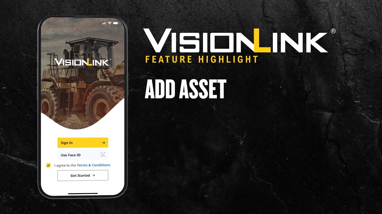 VisionLink® Mobile | Add Asset - YouTube
