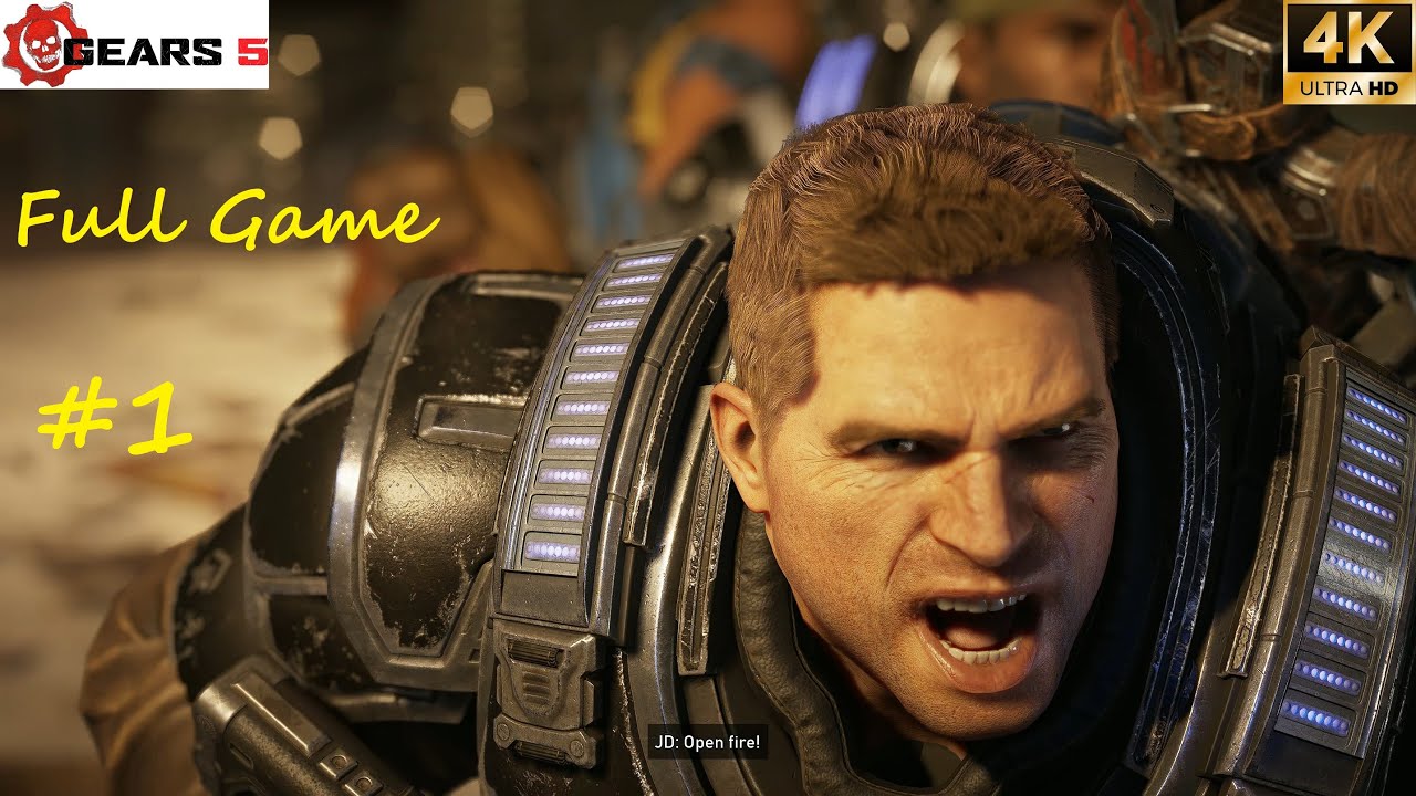 Gears 5 Full Gameplay Walkthrough Part 1 [4K 60FPS PC] no commentary ...
