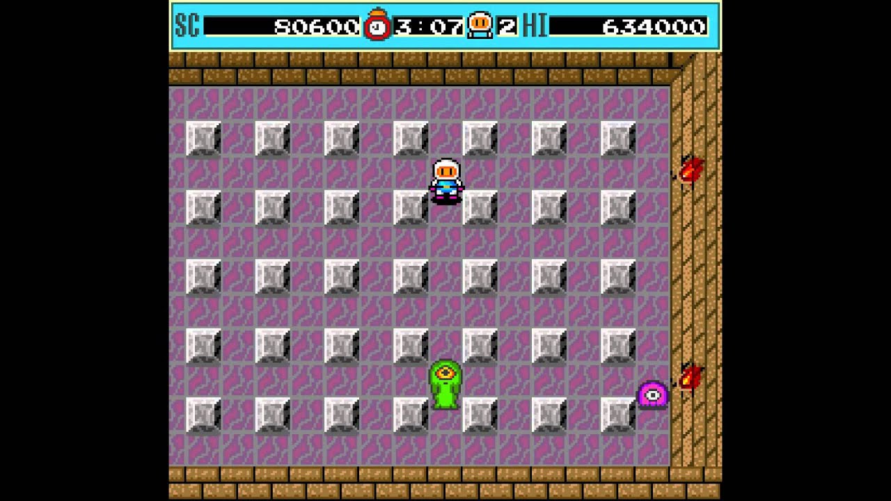 Dyna Blaster - Stage 6-8 (1992) [MS-DOS] - YouTube