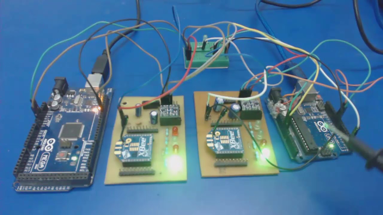 IoT Communication between two devices over Zigbee Protocol - YouTube