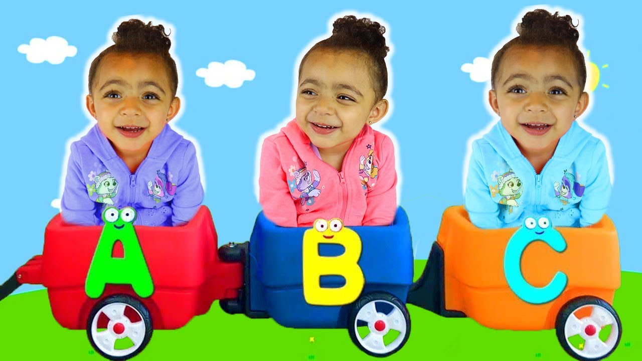 ABC Learn English Alphabet with Leah's Play Time - YouTube