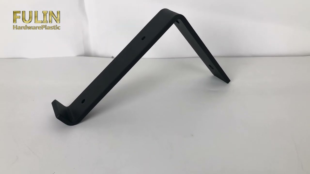 Metal Inverted J Shelf Bracket. - YouTube