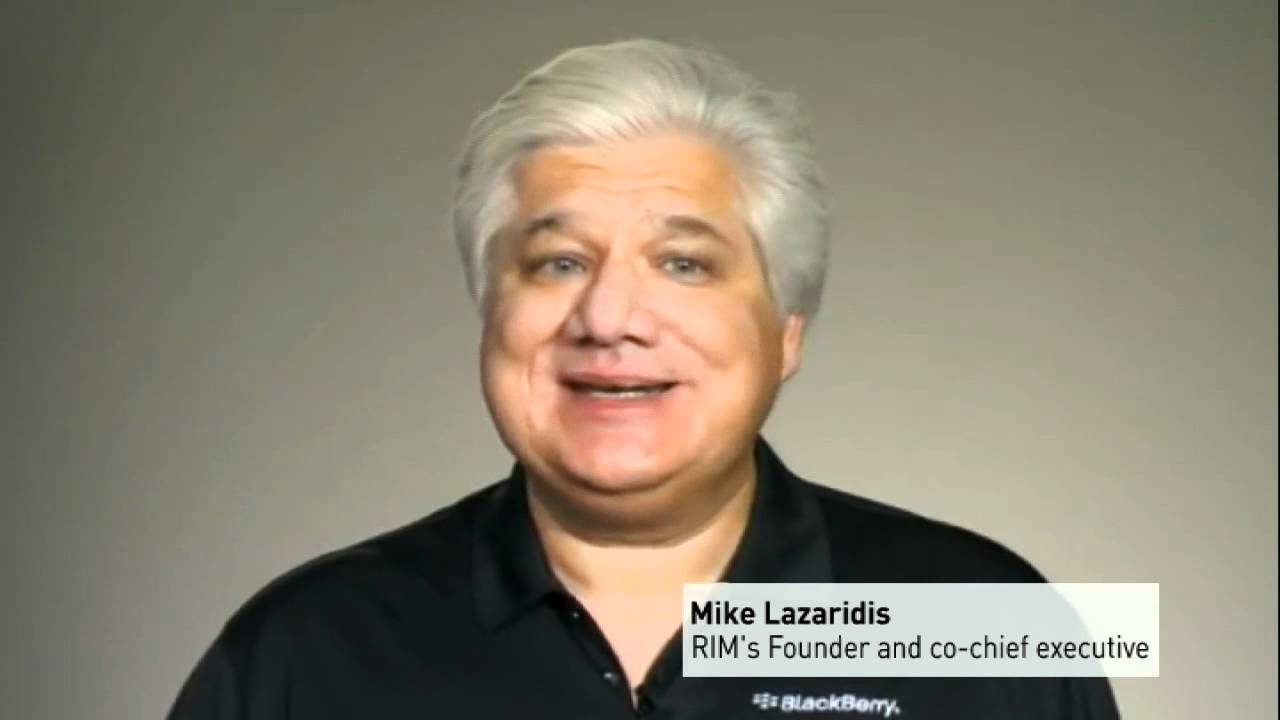 BLACKBERRY APOLOGY: RIM Co-founder says sorry - YouTube