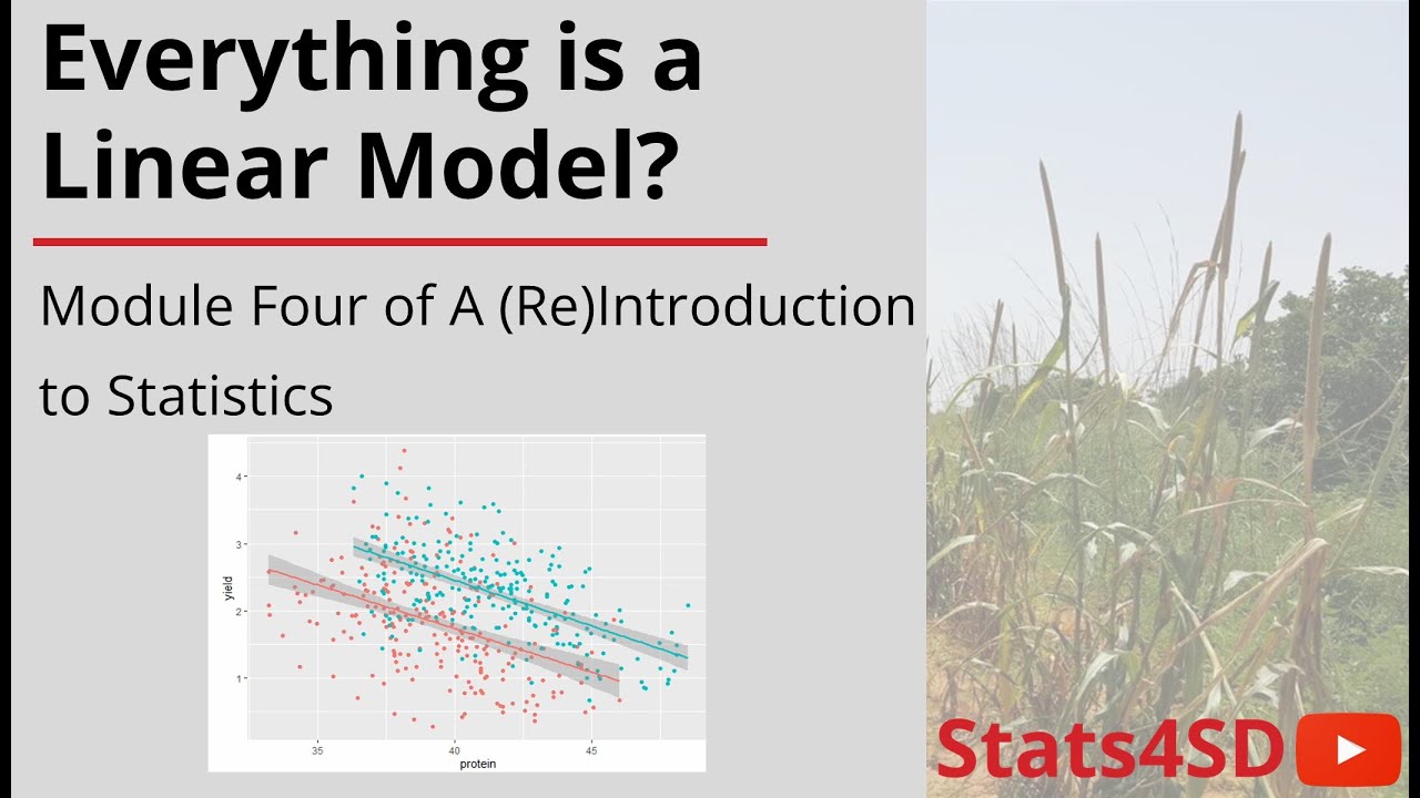 Everything is a Linear Model? - A (Re)Introduction to Statistics Module ...