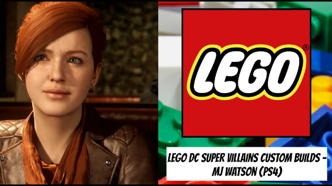 LEGO DC Super Villains Custom Builds - Mary Jane "MJ" Watson (PS4 ...