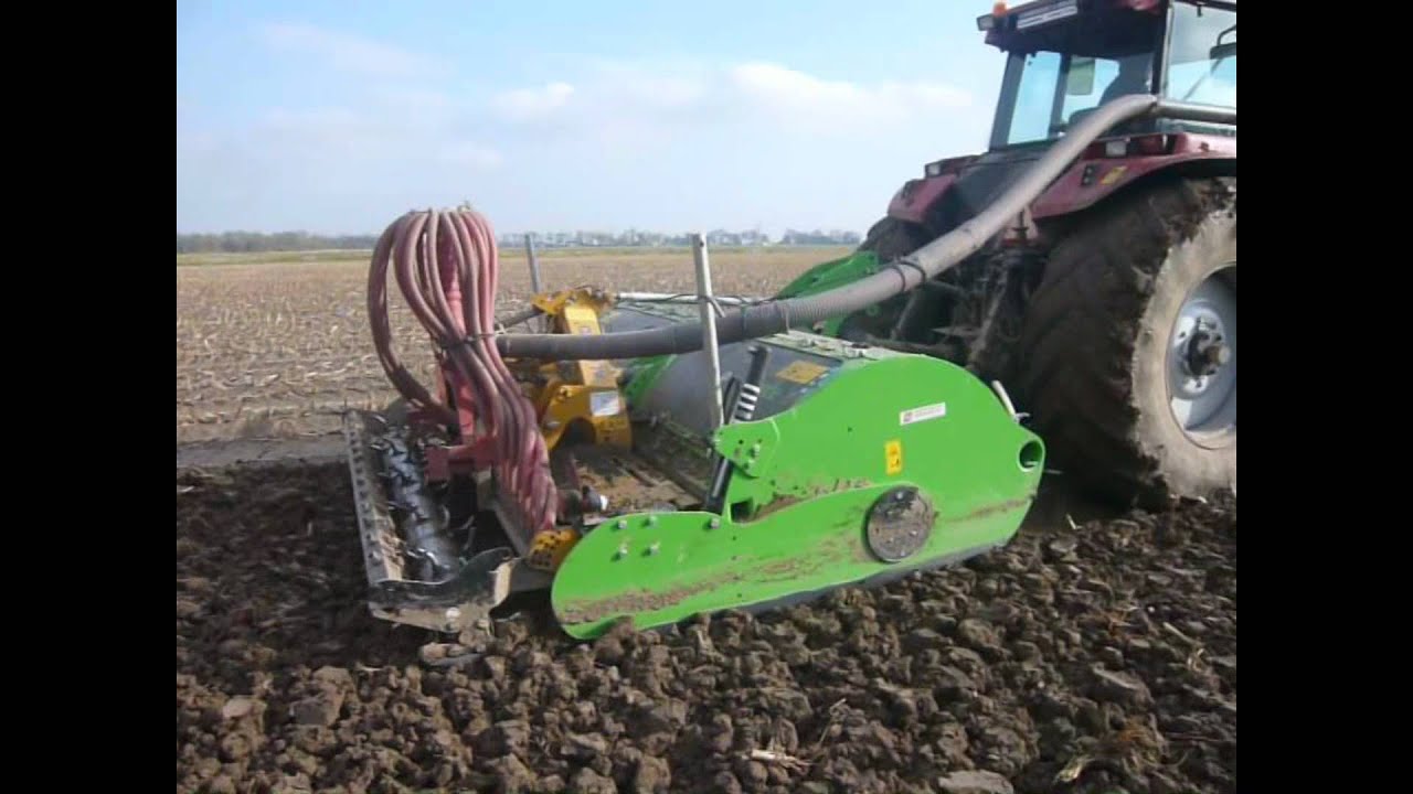 Farmtec rotary spader - YouTube