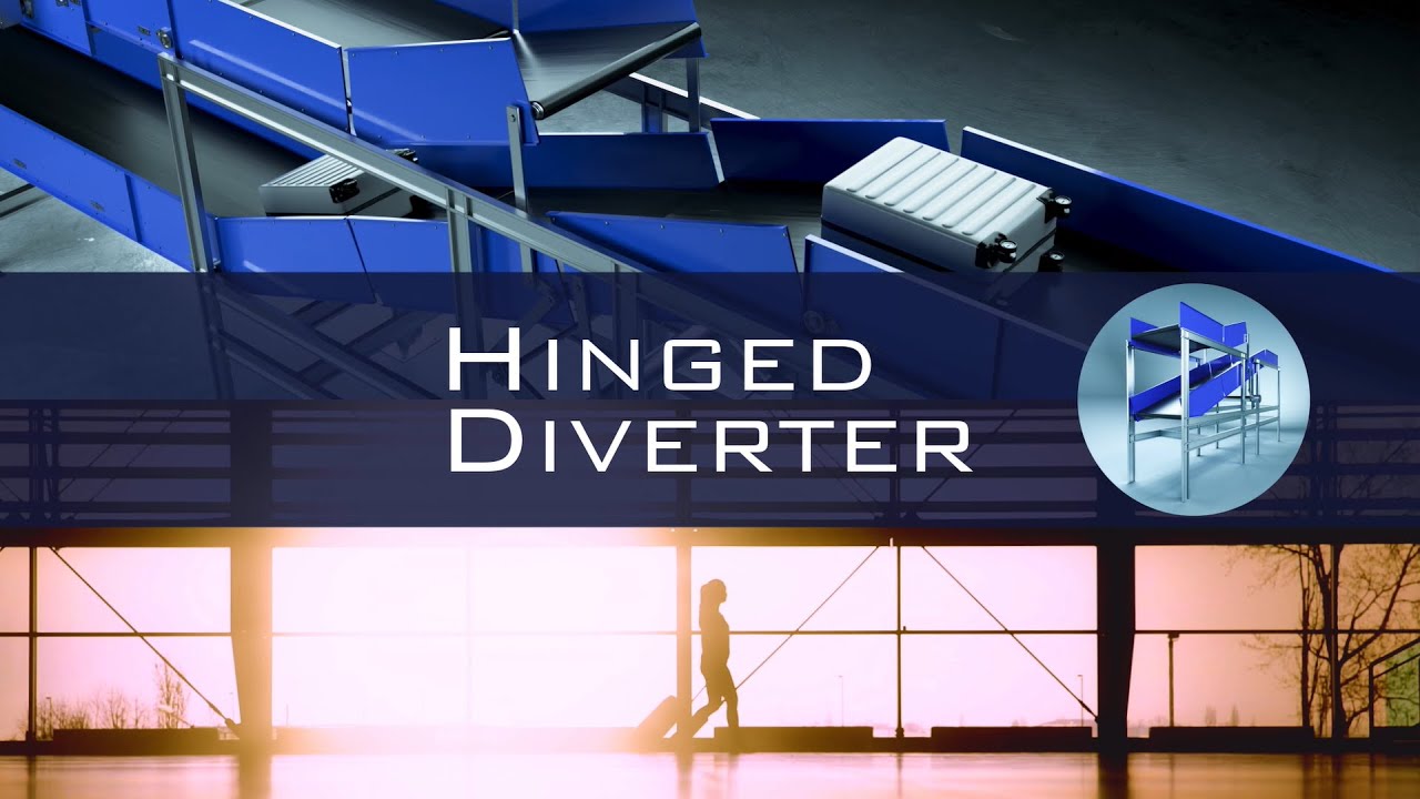 Hinged Diverter: High Capacity, Vertical Hinged Diverter - YouTube