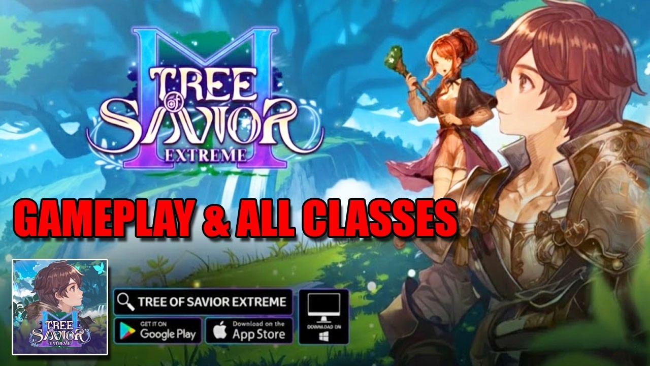 Tree of Savior M Extreme | Gameplay & All Classes | MMORPG Android iOS ...