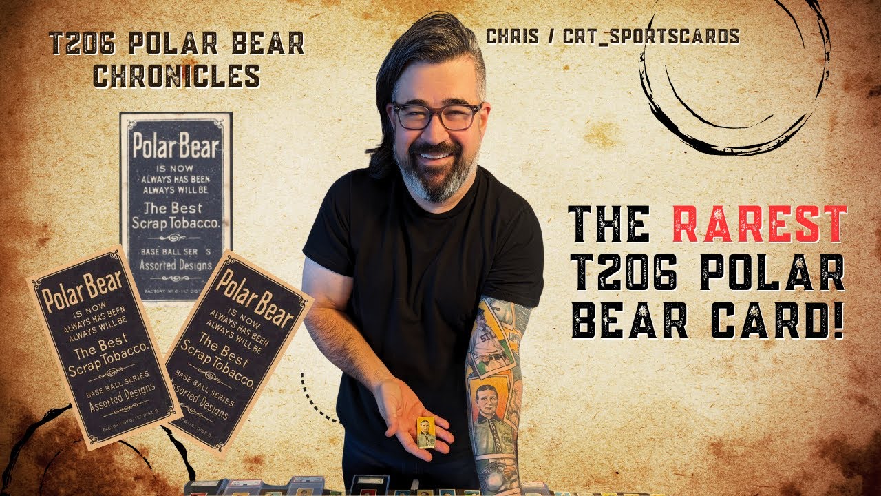 The Rarest T206 Polar Bear Picture Card in the Entire Set! - YouTube