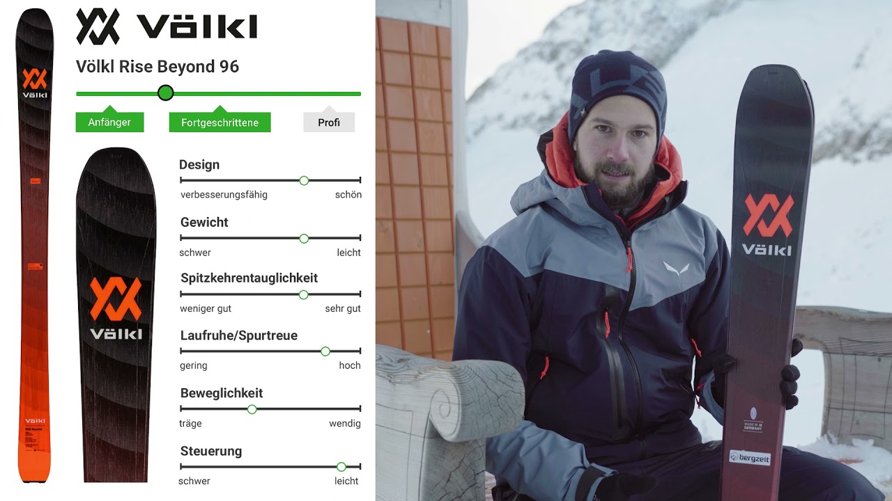 Völkl Rise Beyond 96 | Bergzeit Tourenski Test - YouTube