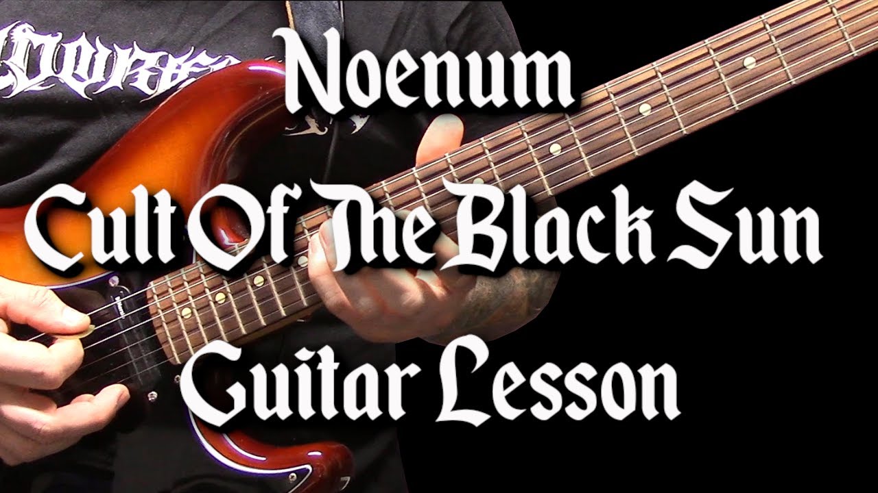 Noenum - Cult Of The Black Sun Lesson - YouTube