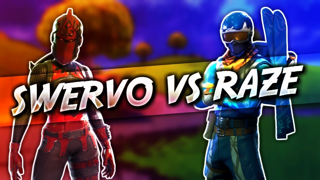 Raze Vs Swervo Fortnite Clan Battle - YouTube