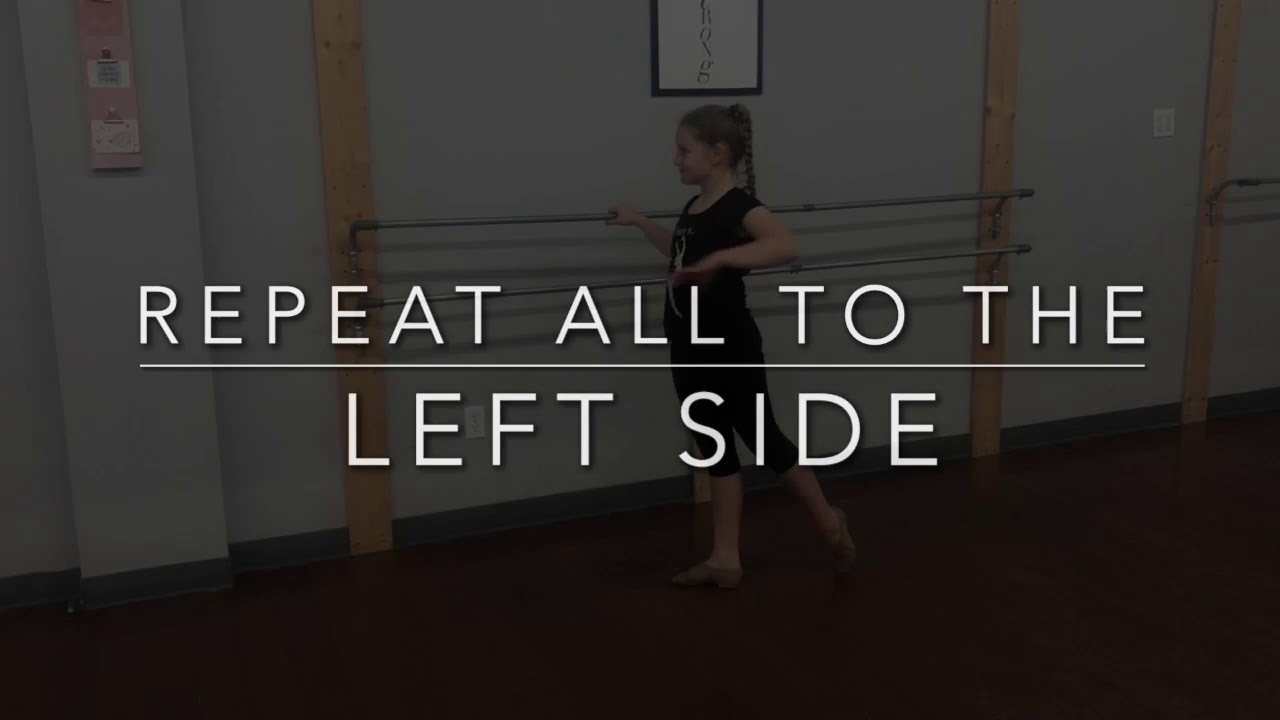 Jazz Kicks at the Barre! - YouTube