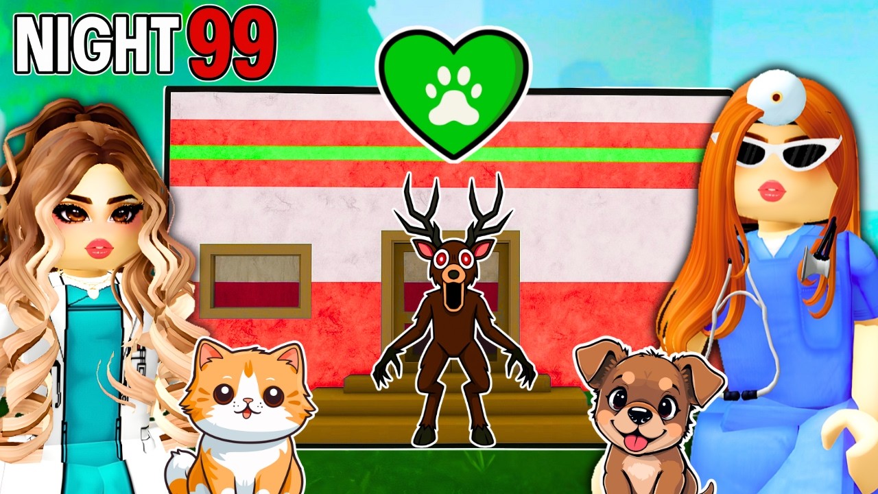 We Survived 99 NIGHTS Inside an ANIMAL HOSPITAL! - YouTube