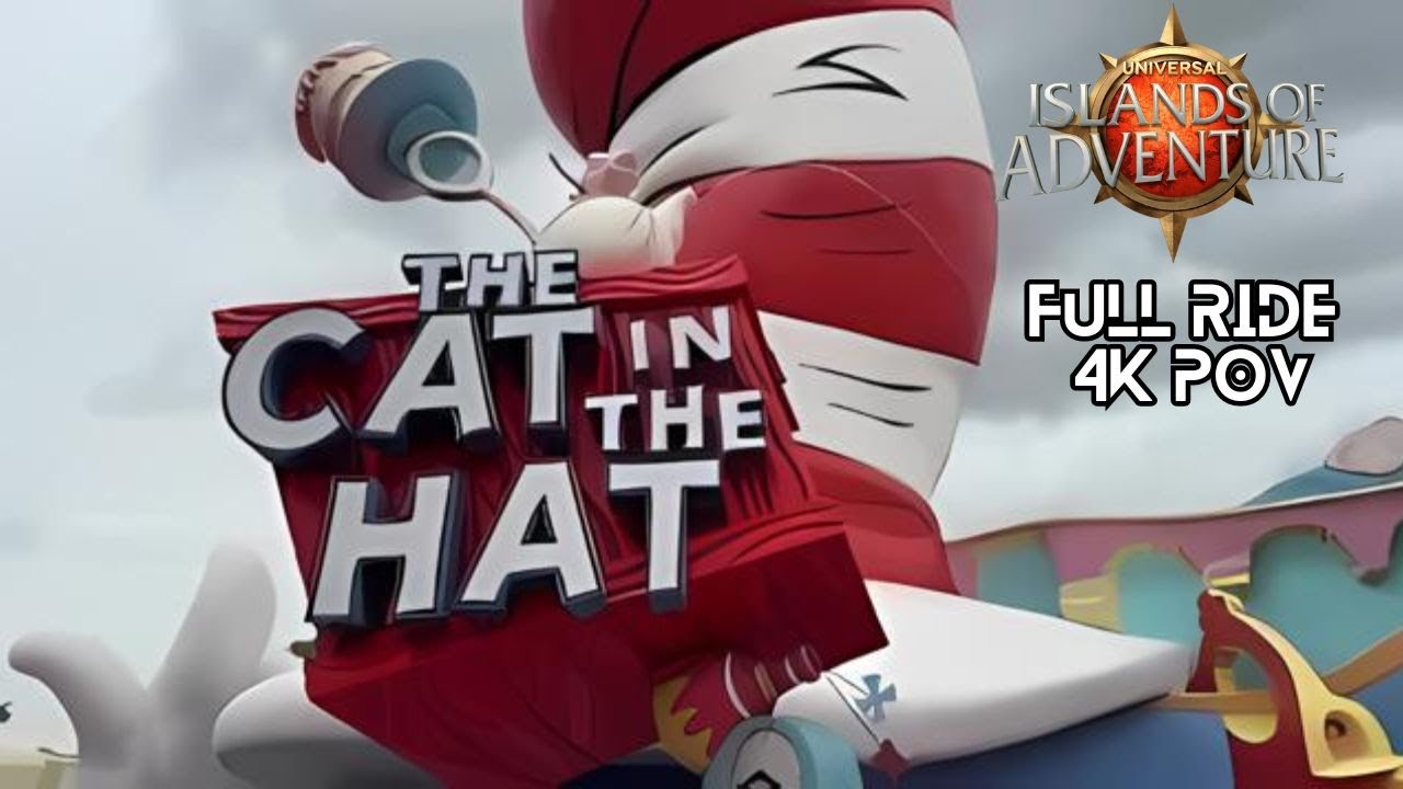 The Cat In the Hat Ride At Islands of Adventure Is a FEVER DREAM | 4K ...