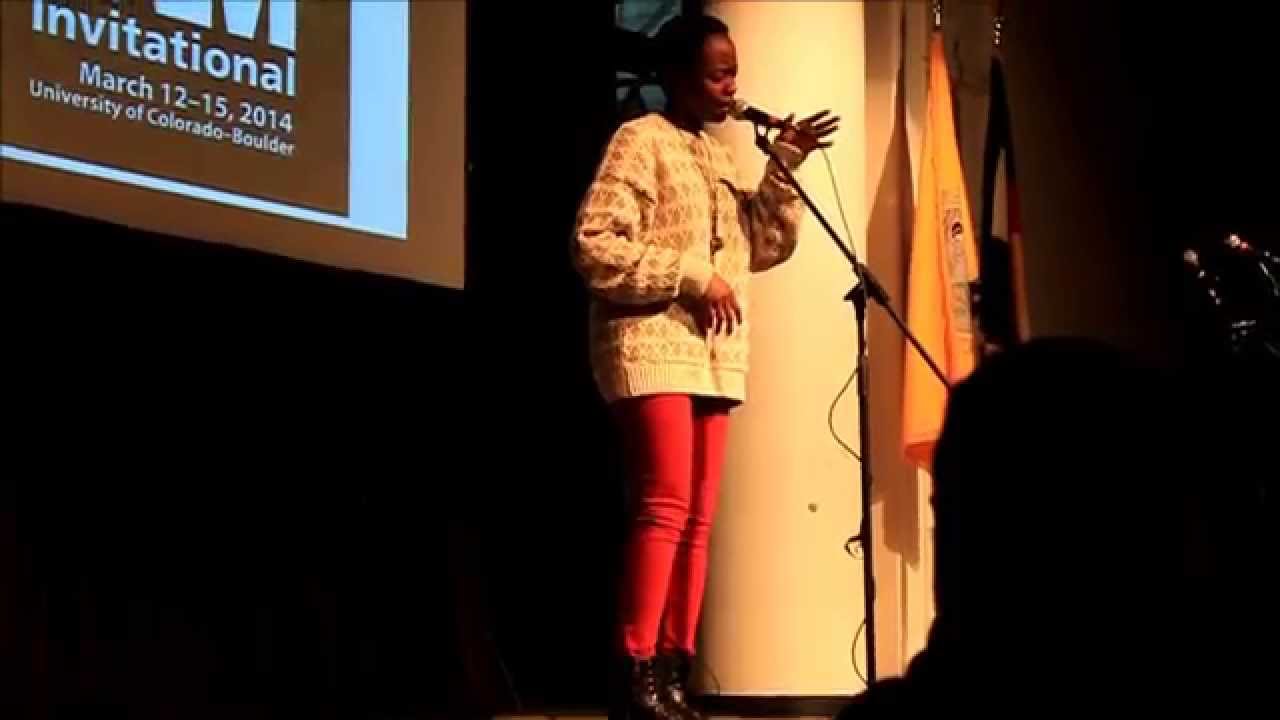 CUPSI 2014 Finals: Loyce Gayo - "How We Forget" - YouTube