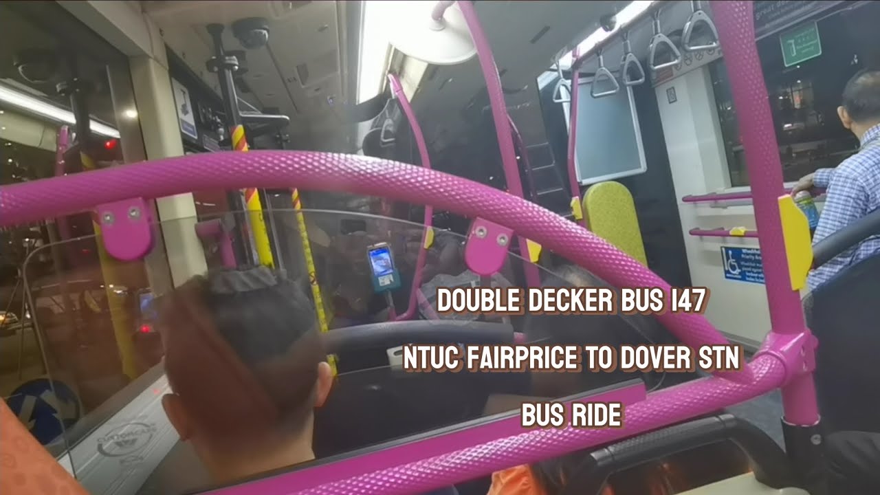 Bus 147 ride from NTUC FairPrice to Dover STN - YouTube