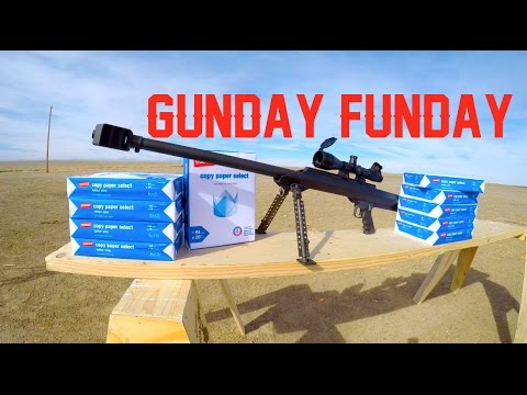 Best 50 cal paper explosion. - YouTube