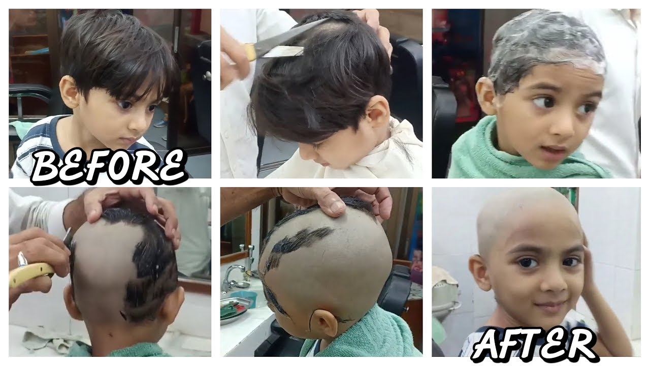 Cute M.Rizwan's Smooth Razor Headshave In Barbershop - YouTube