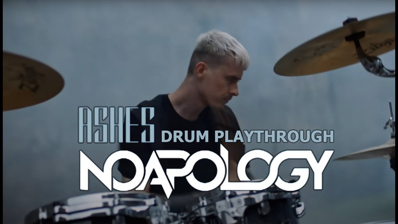 NOAPOLOGY (formerly Sershen&Zaritskaya) - Ashes drum playthrough - YouTube