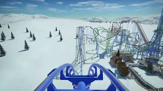 Arrow Mega Looper Through the Park - Planet Coaster