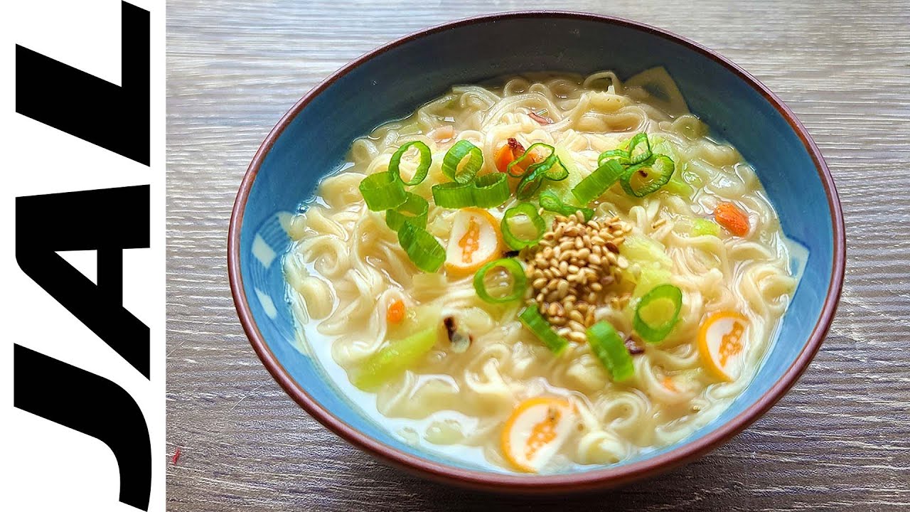 JAL Selection Chanpon de Sky - Japan - Instant Noodle Recipe Time - EP ...