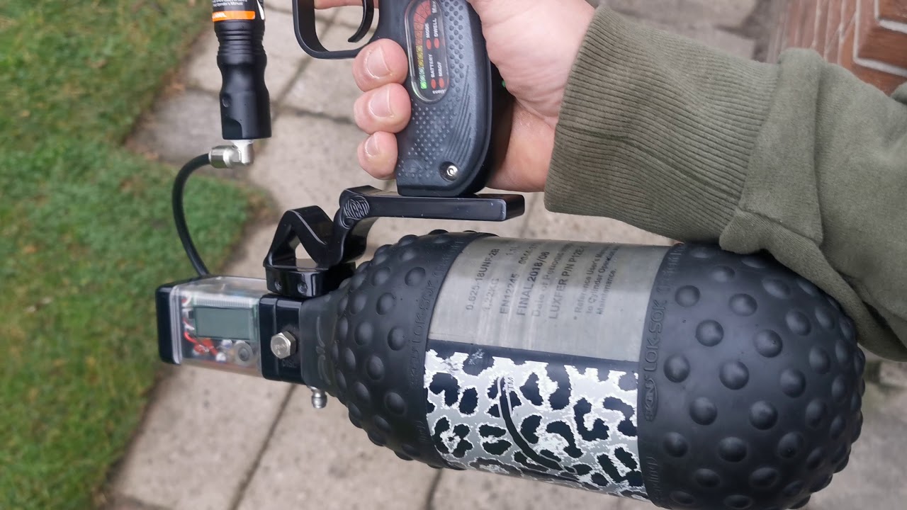 Angel Demon Speed 03 with Angel Air (WDP Paintball) Warped Sportz - YouTube