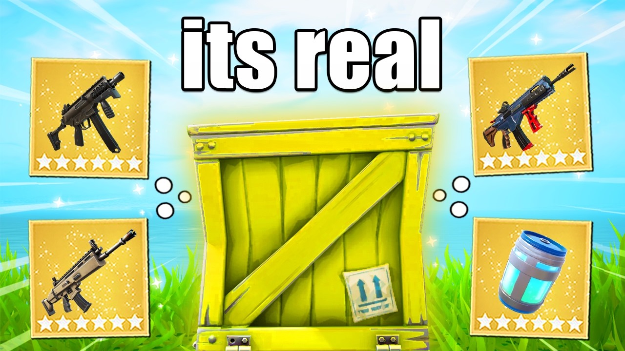 Finding the *OG GOD CRATE* in Fortnite - YouTube