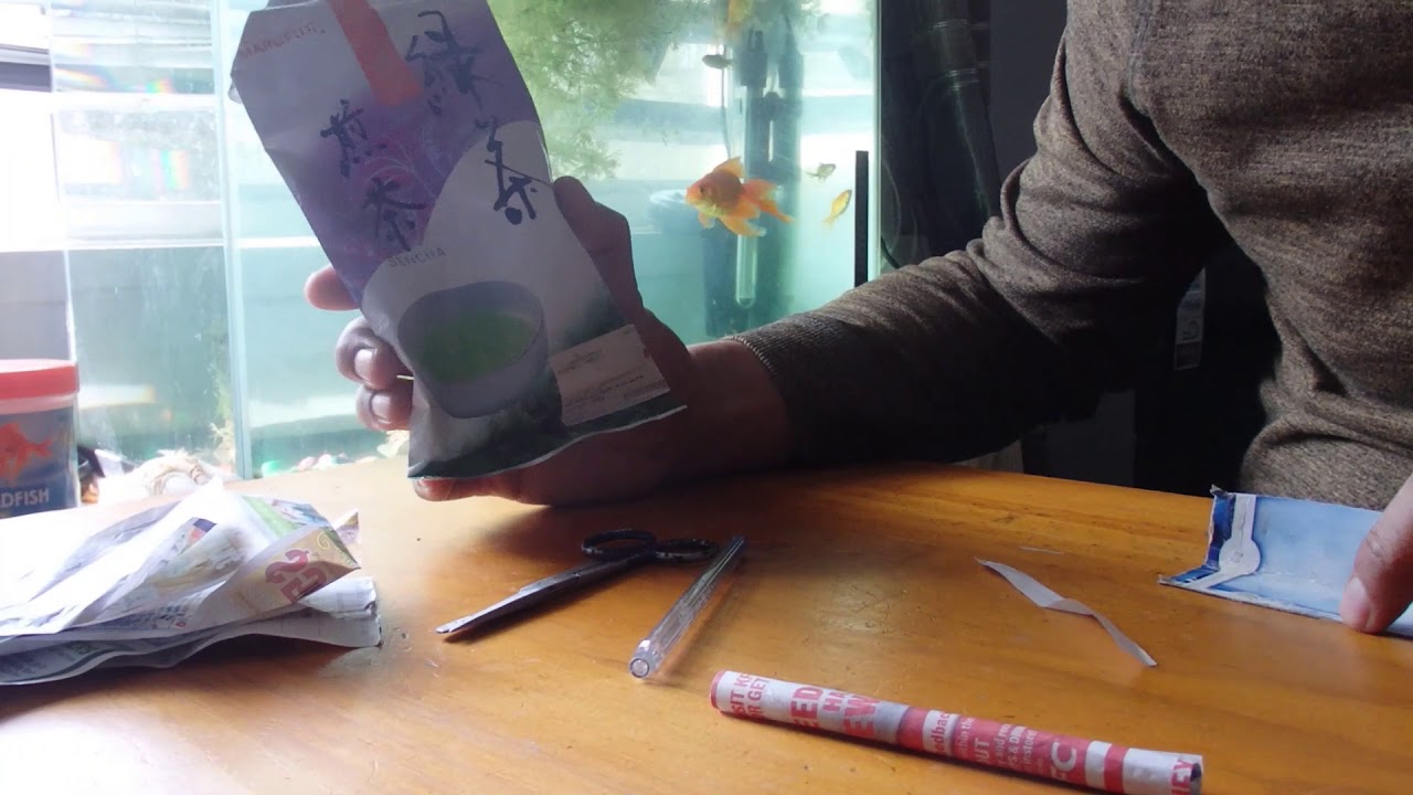 Green Tea Receipt Cigarette - YouTube
